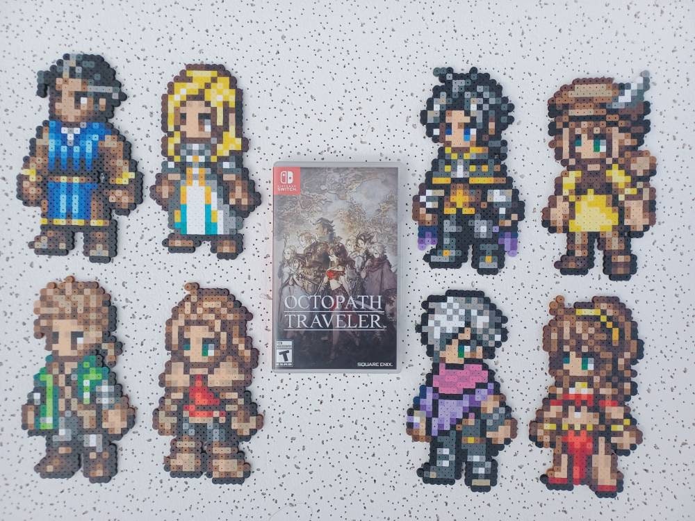 Octopath Sprite Perlers - Etsy Australia