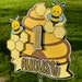 Bumblebee Cake Topper | Bumblebee Party Decor | First Birthday Cake ...