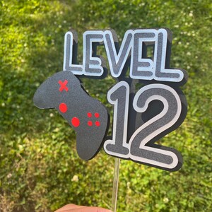 Gamer Cake Topper | Gamer Birthday Decor | Custom Cake Topper ...