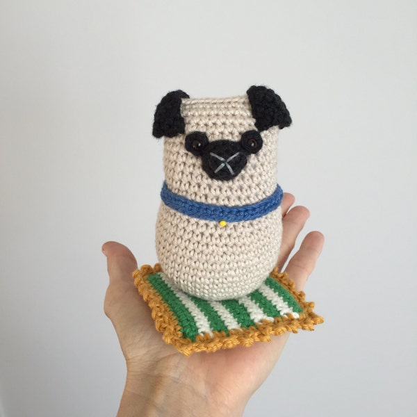 Crochet Pug Pattern - Etsy