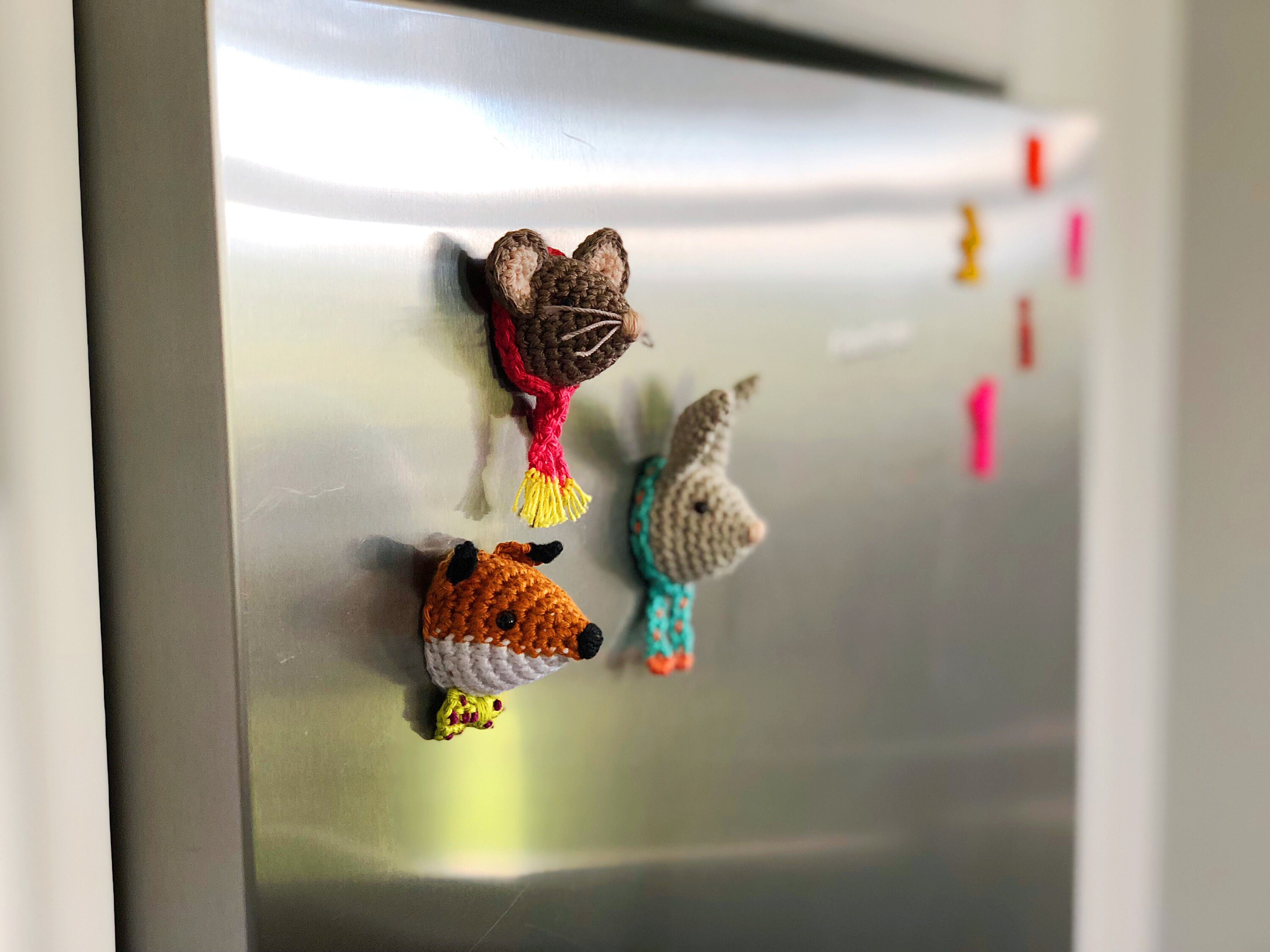 Animal Magnets / Crochet Pattern / 3-patterns-in-1 / PDF | Etsy