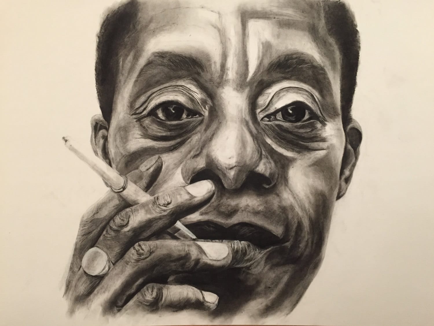 James Baldwin Poster.art Print.wall Decor.black Lives Matter - Etsy