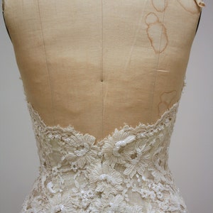 Beaded Ivory French Lace Bridal Corset, 36A - Etsy