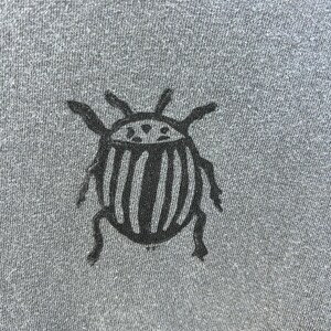 Linocut Print Insect T-shirt - Etsy
