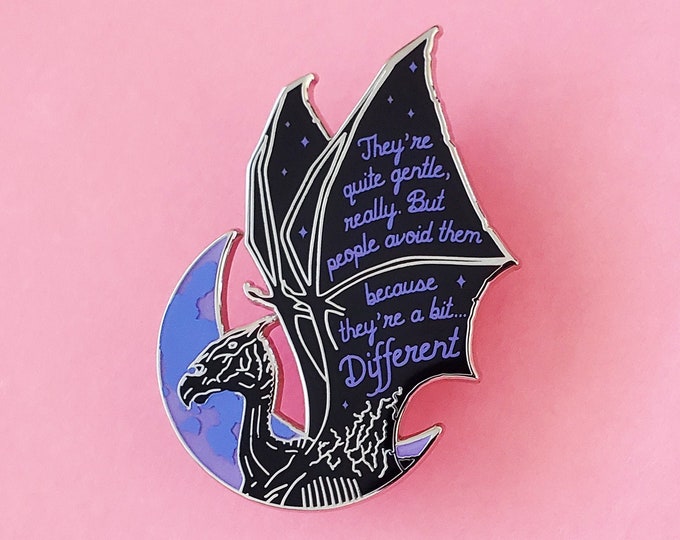 A Bit Different Enamel Pin - Etsy