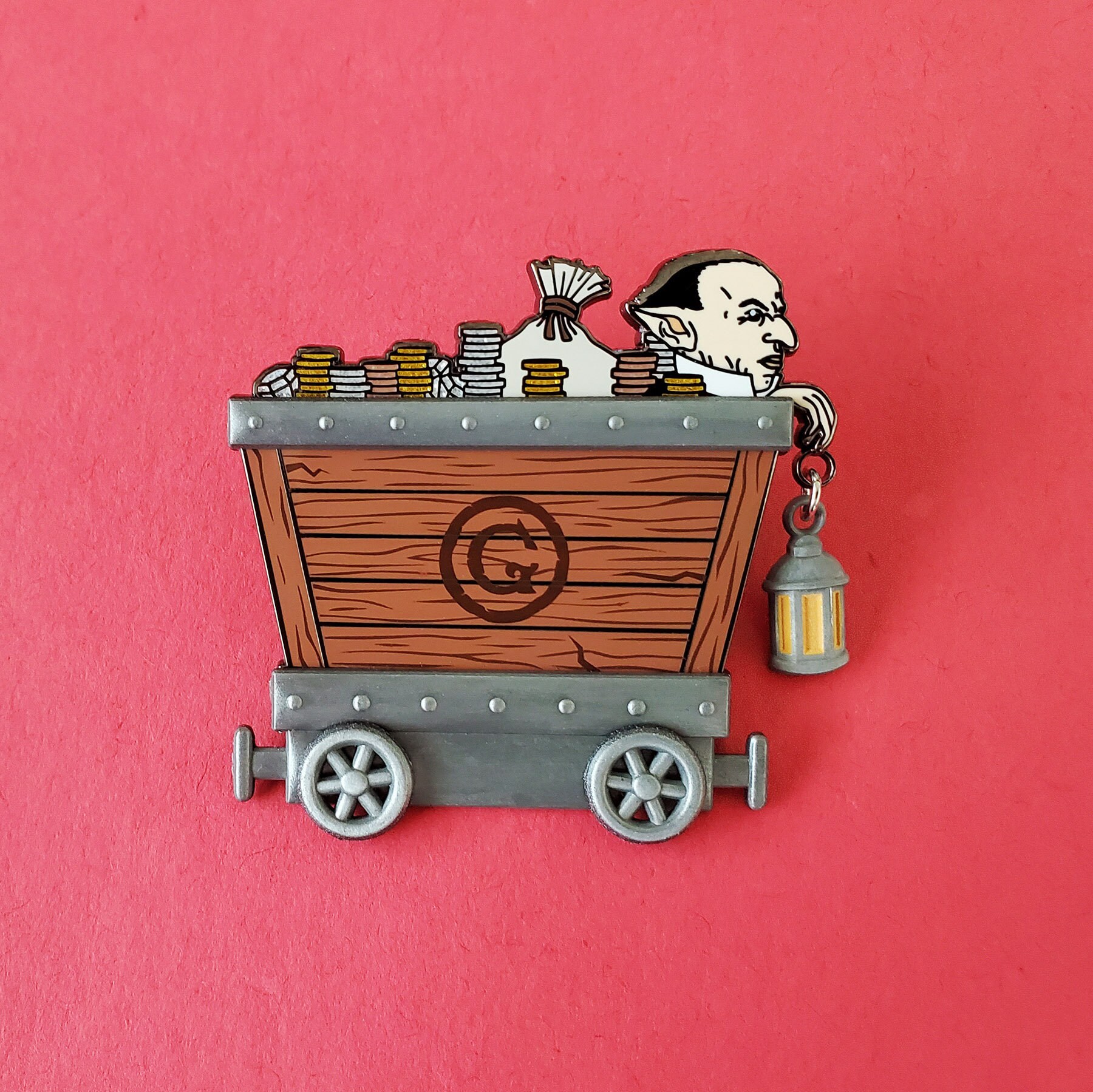 Goblin Cart Enamel Pin - Etsy