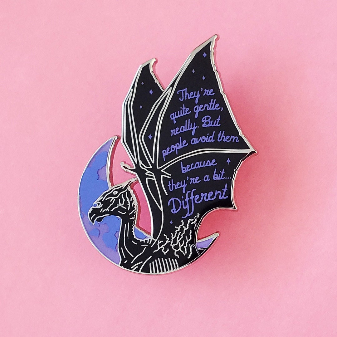 A Bit Different Enamel Pin - Etsy