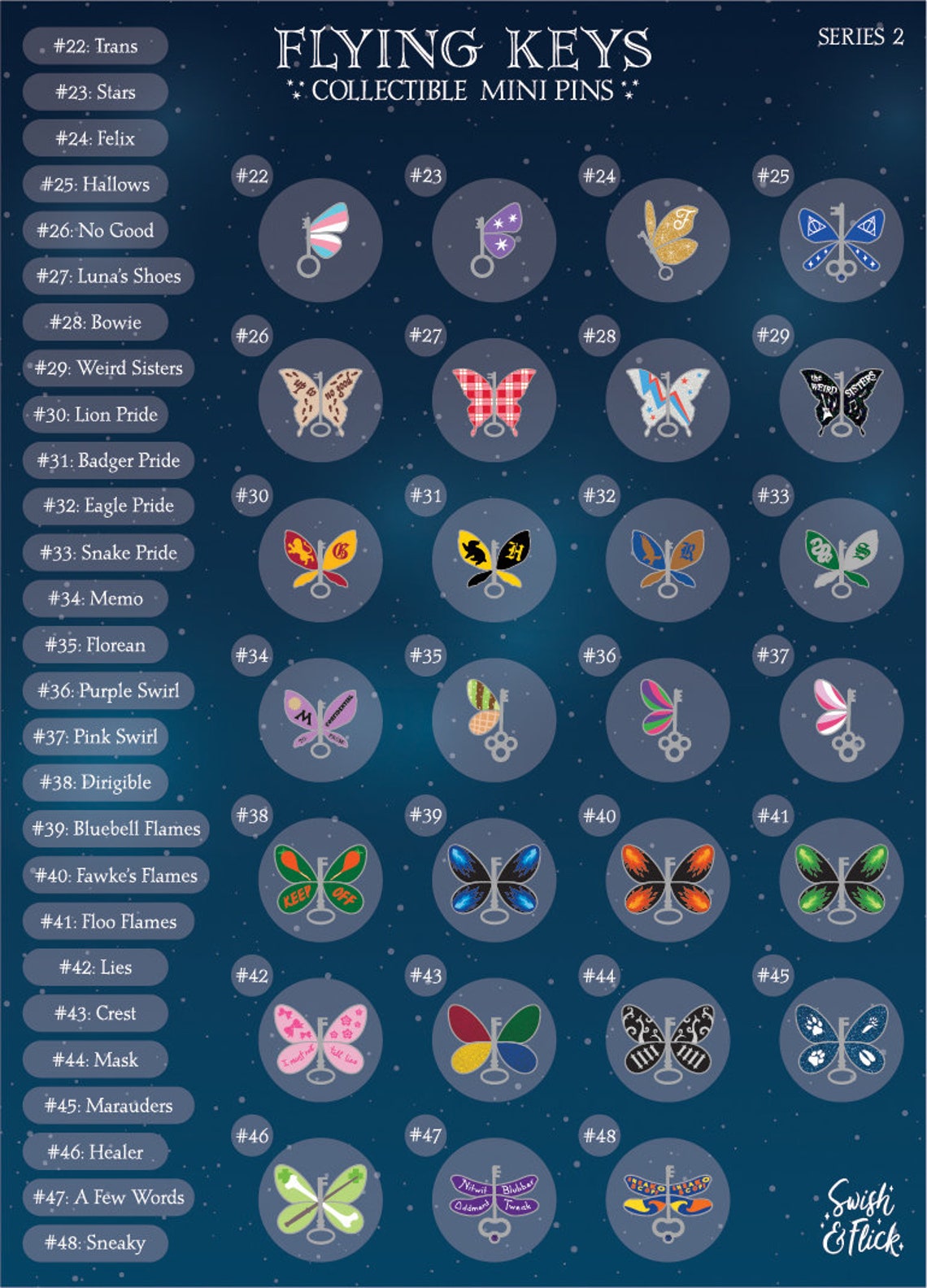 Mini Flying Keys: Series 2 - Etsy