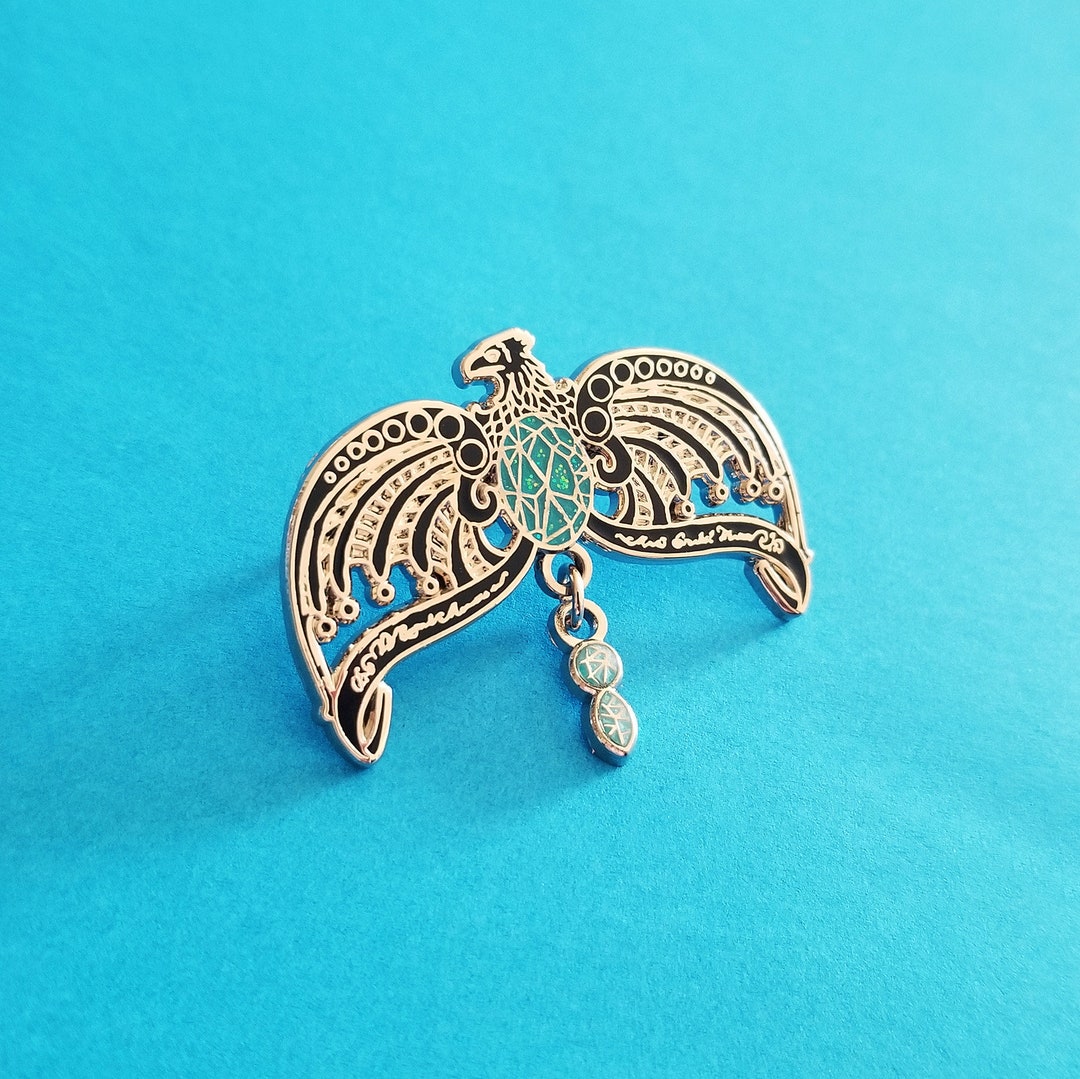 The Tiara Enamel Pin - Etsy