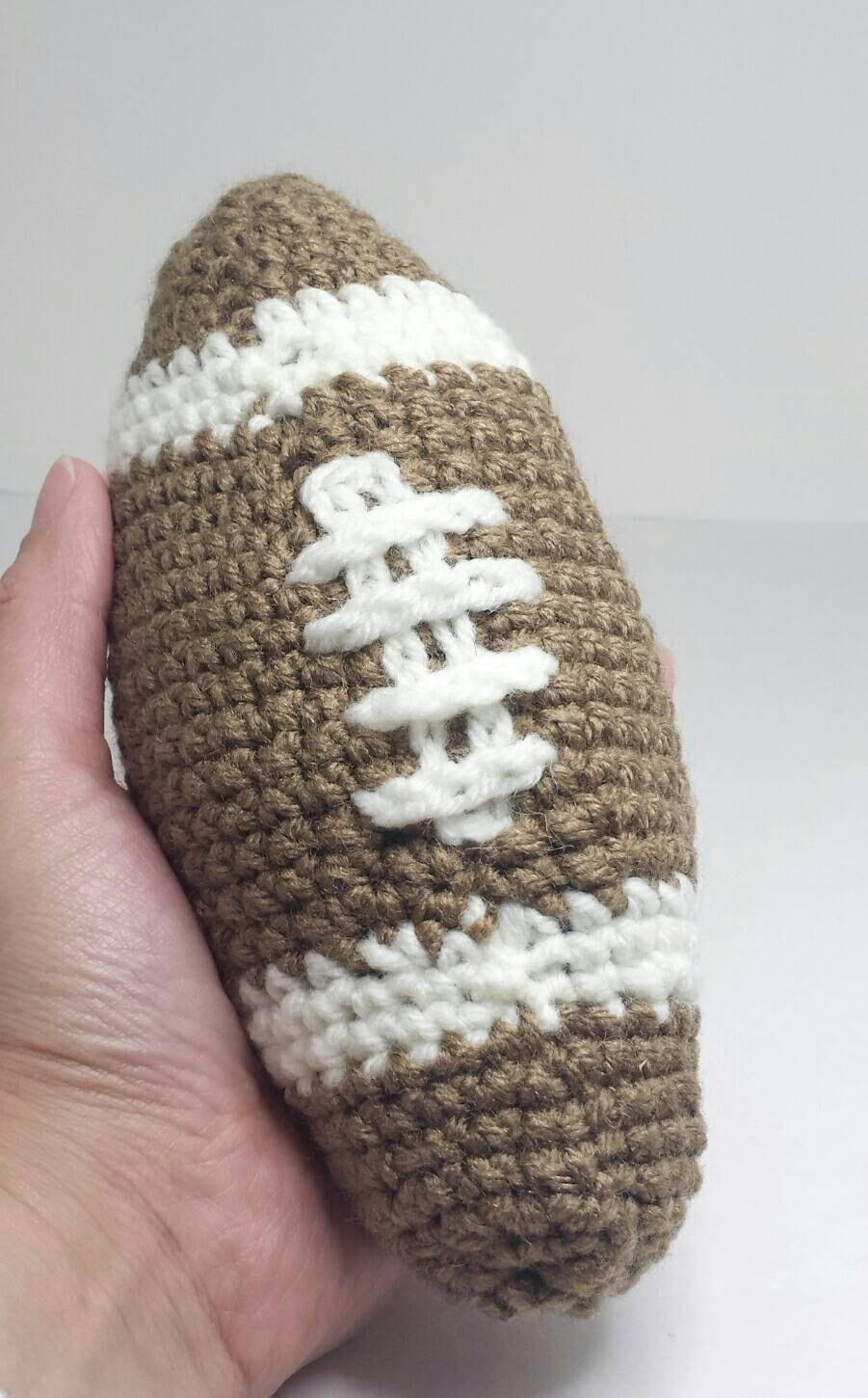Crochet Football-cat Toy-football-crochet Toys-gifts for Pets-amigurumi ...