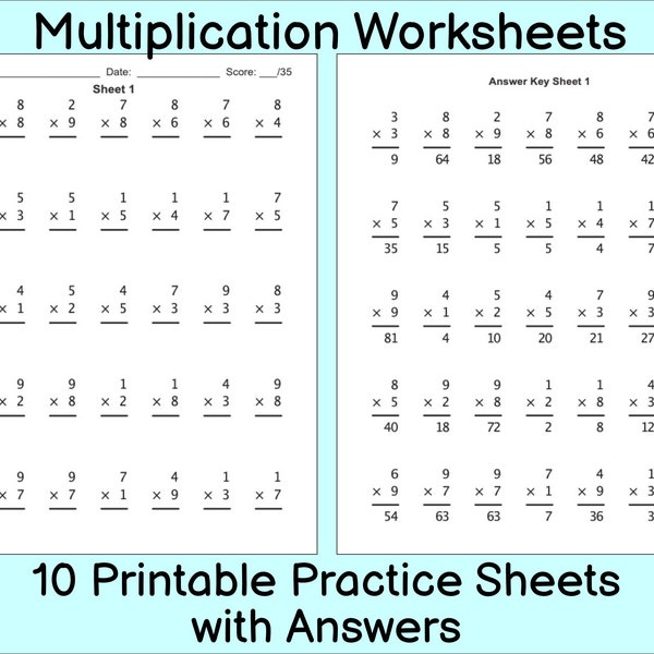 Multiplication' - Etsy
