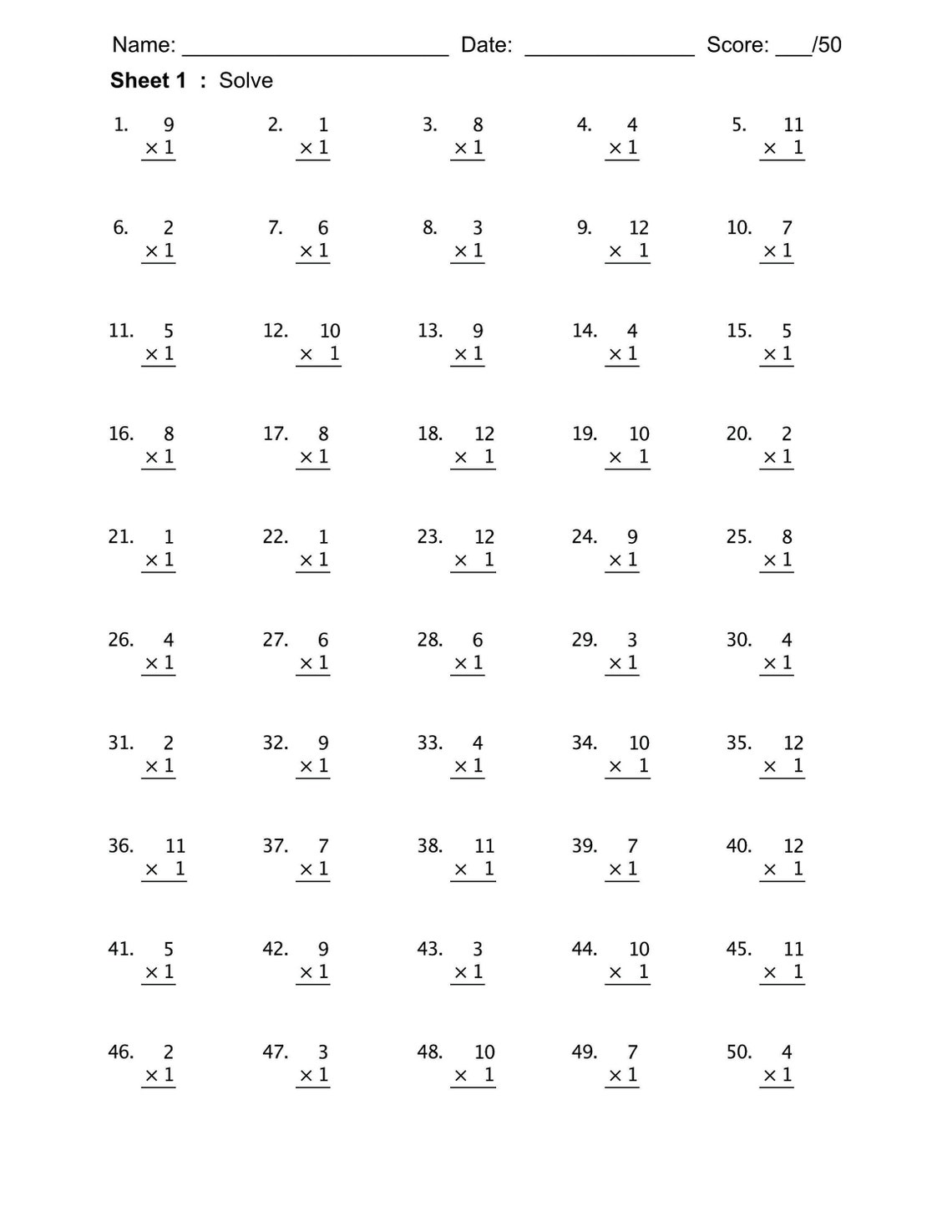 Multiplication And Division Worksheet 192 Practice Sheets Etsy Multiplication And Division Worksheet 192 Practice Sheets Etsy