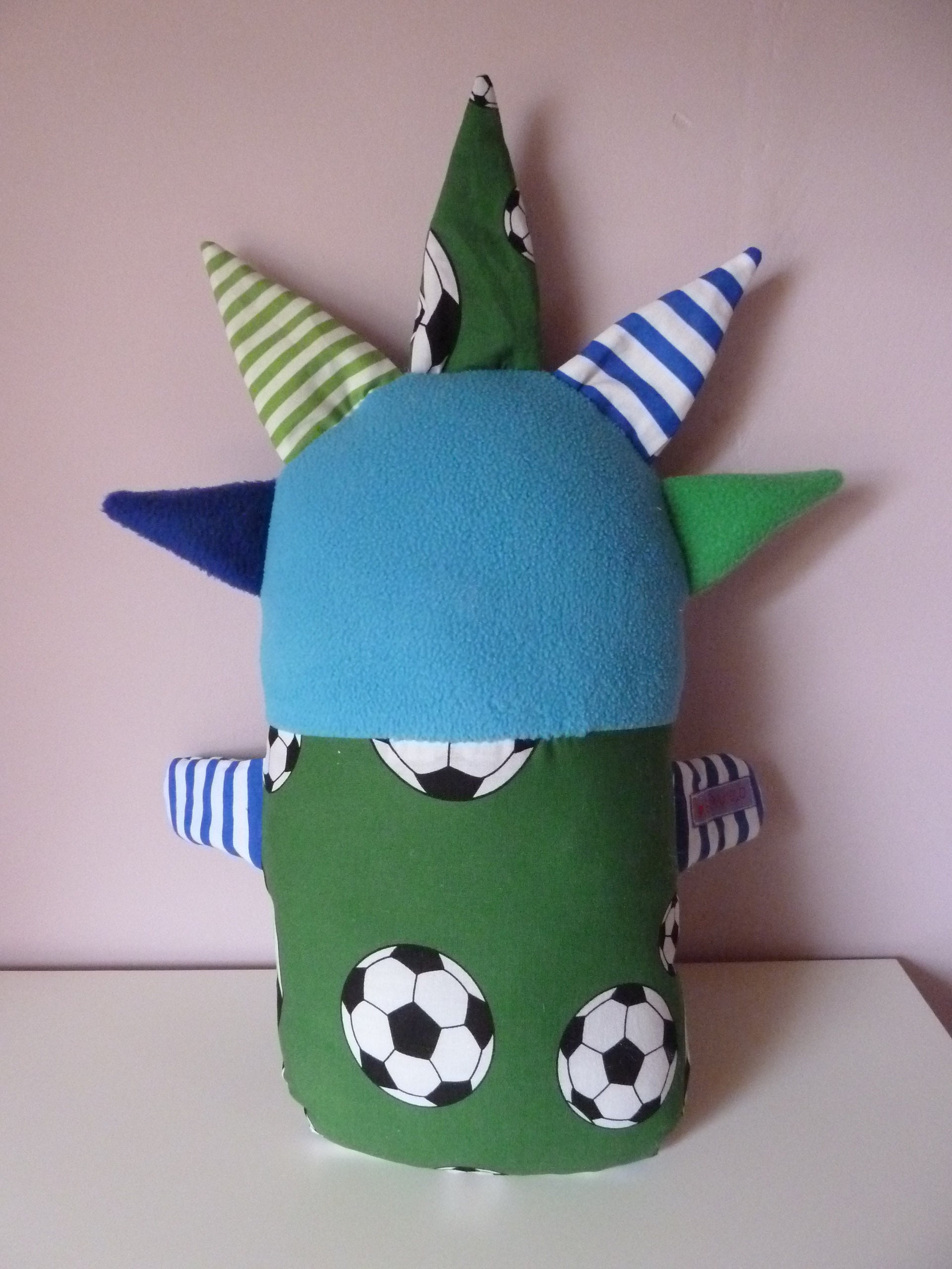 XL Football Cuddle Friend Worry Monster Worry Friend Cuddle - Etsy UK