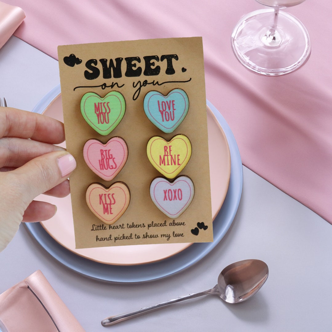 Valentine's Pocket Heart Tokens Keepsake Set | Keepsake Valentine's ...