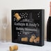 Personalised Champagne Cork Collection Box | Champagne Corks Display ...