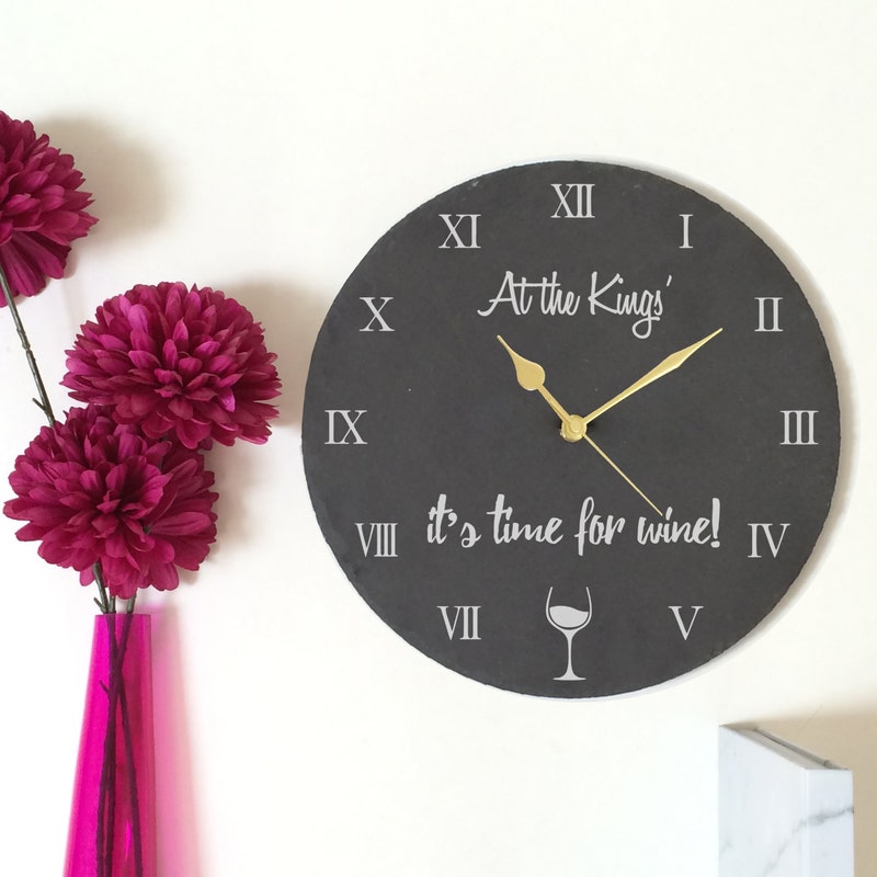 Wine Clock - Etsy