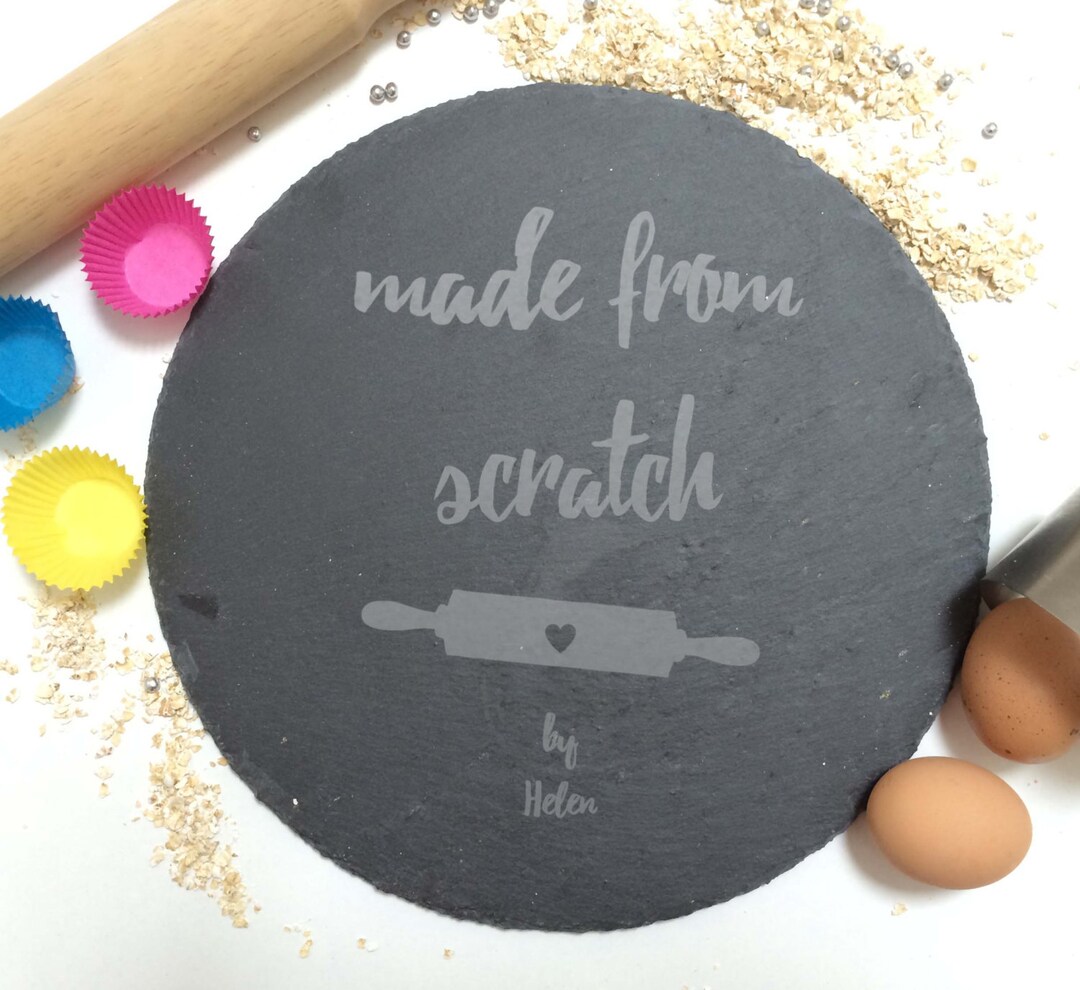 Personalised Cake Plate Baked From Scratch by | Personalised Baking ...