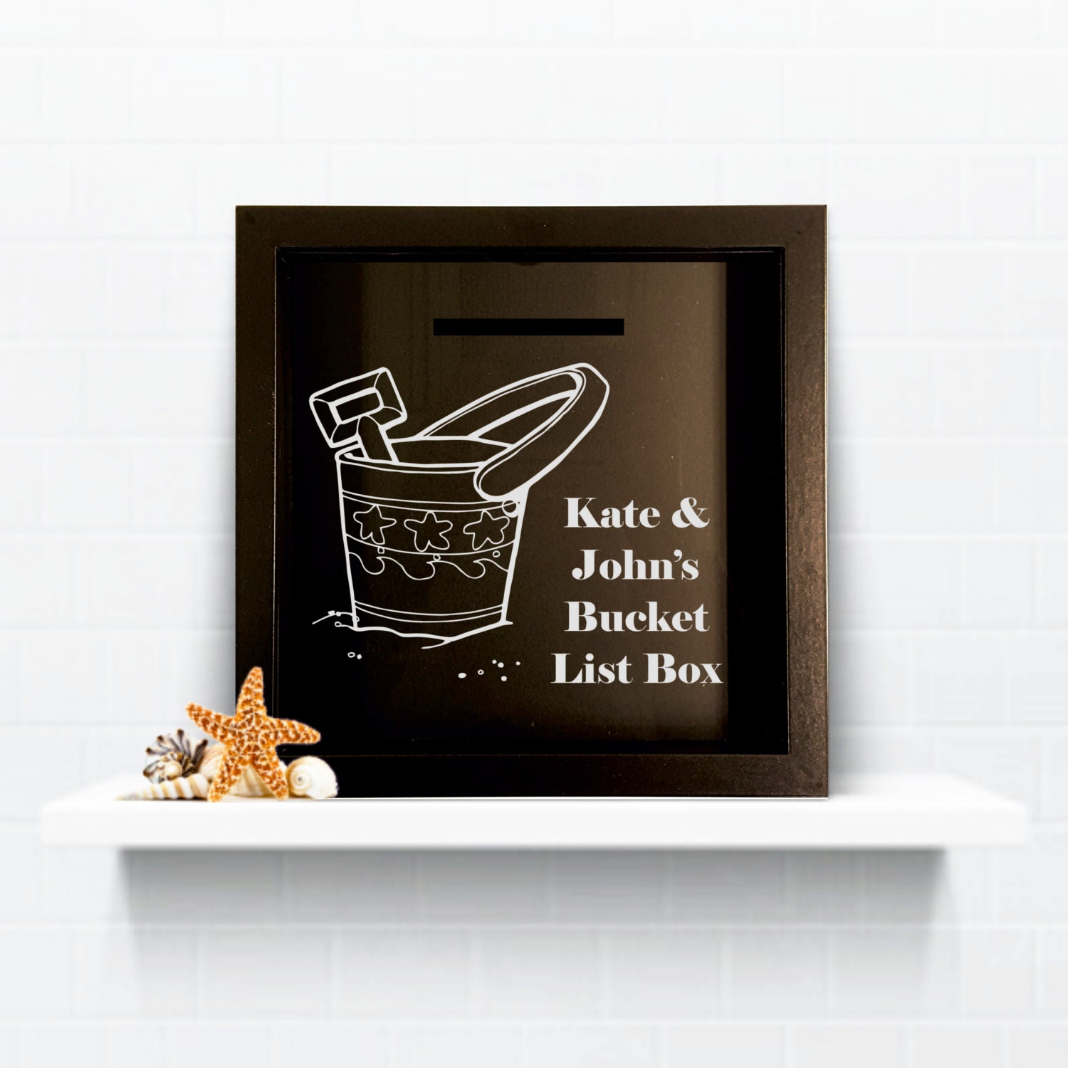Couples Bucket List Keepsake Box Personalised Bucket List - Etsy