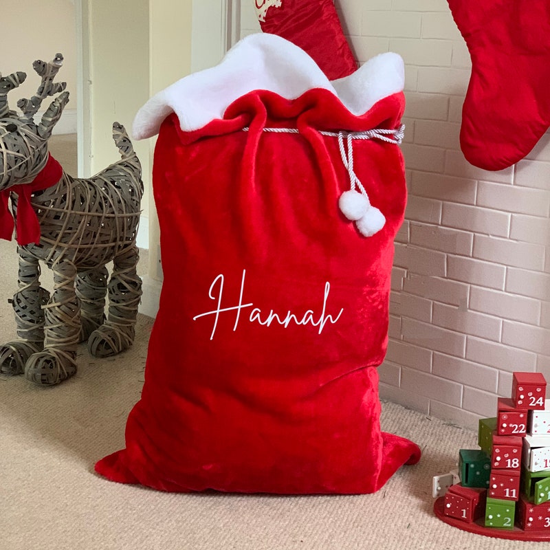 Large Santa Sack - Etsy