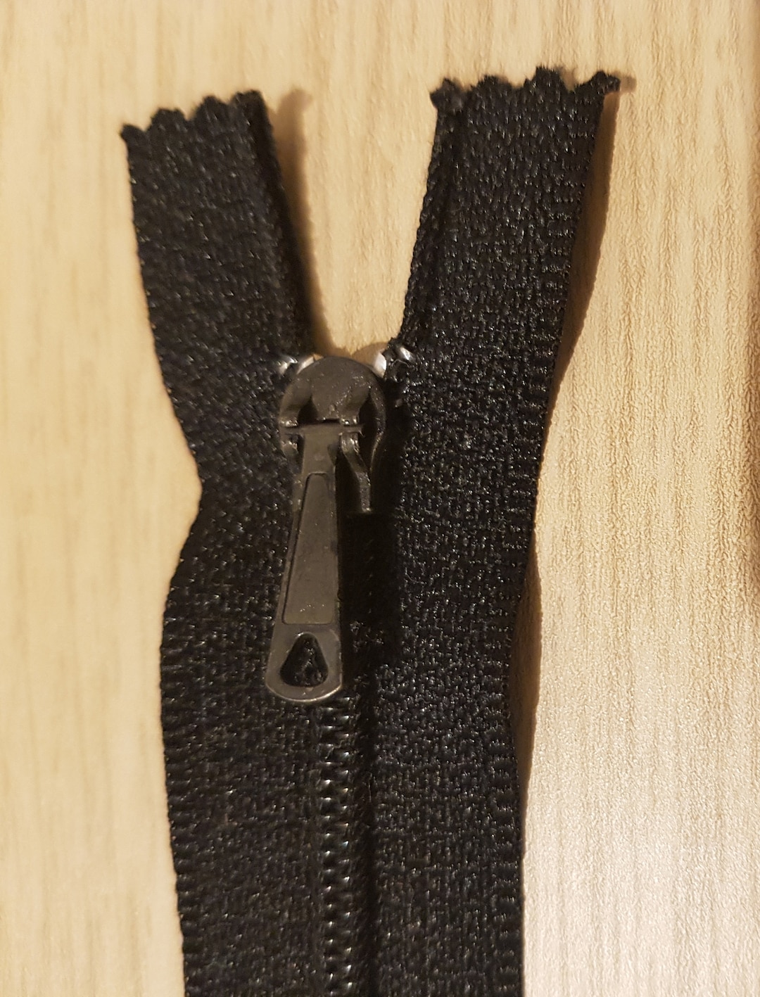 Black 8 Inch 20 Cm Zip. Unusual Puller - Etsy