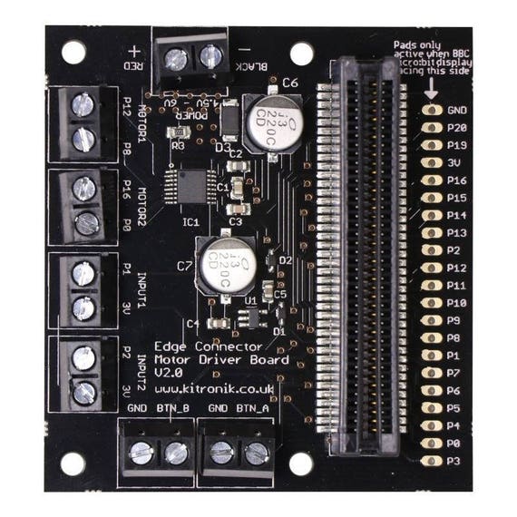 Motor Driver Board for the BBC micro:bit V2 | Etsy