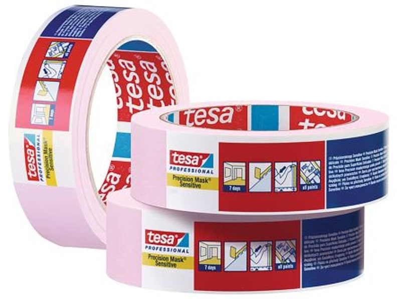 Tesa 4333 Pink Masking Tape 19mm X 50m | Etsy