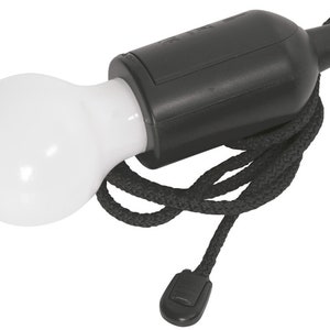 2 X LED Pull Lights Battery Powered Sheds Lofts Garages Cupboards Etc ...