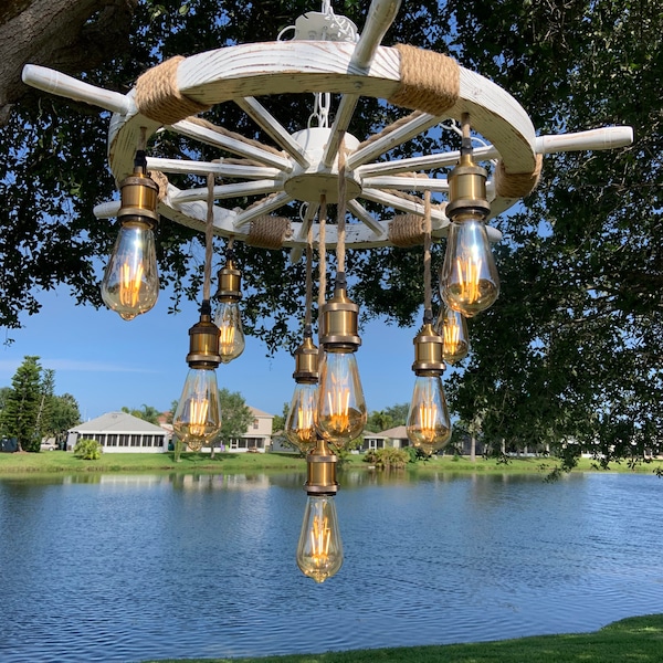 Rope Chandelier - Etsy