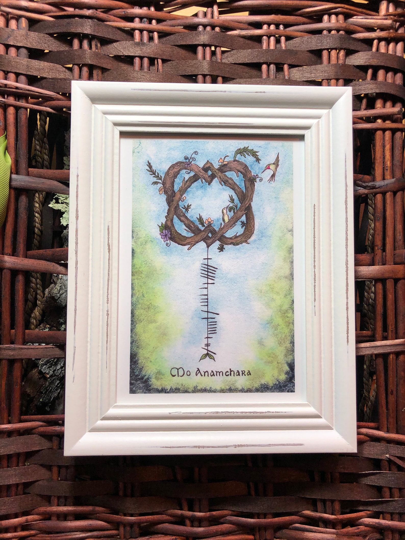 My Soulmate (mo Anamchara) - Celtic Valentine Fine Art Print - Gaelic ...