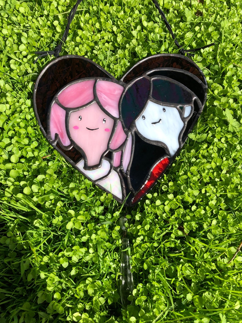 Adventure Time Marceline Bonnie Princess Bubblegum Stained Glass ...