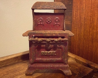 Red Cast Iron Stove - Etsy