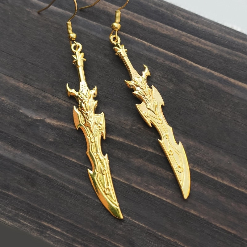 Dagger Earrings - Etsy