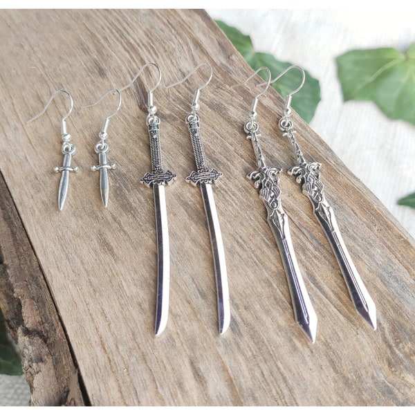 Sword Earring - Etsy