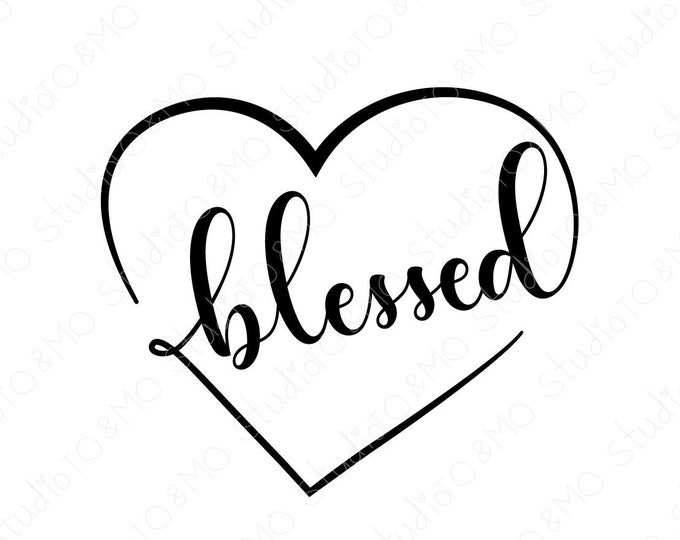 Blessed SVG Faith SVG Cross Svg Religious Svg Christian - Etsy