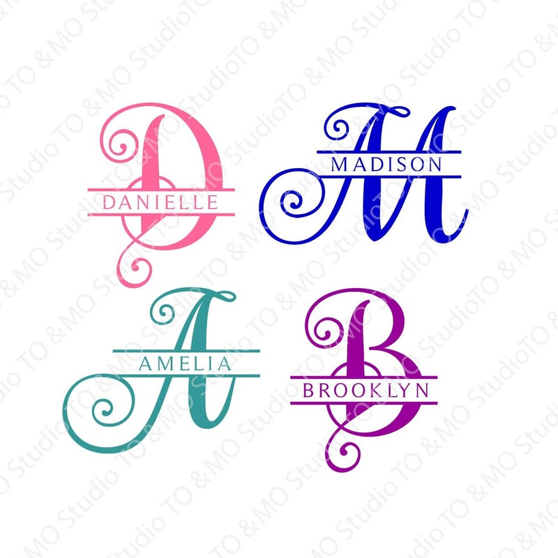 Monogram Letter S - Etsy