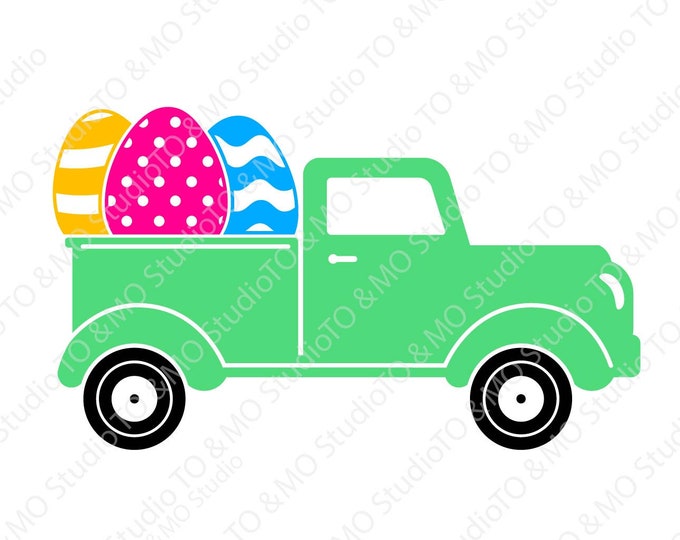 Easter SVG Easter Egg SVG Easter Truck Svg Easter Bunny Svg - Etsy