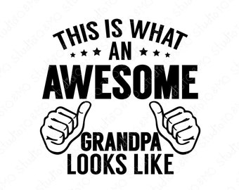 Funny grandpa svg | Etsy