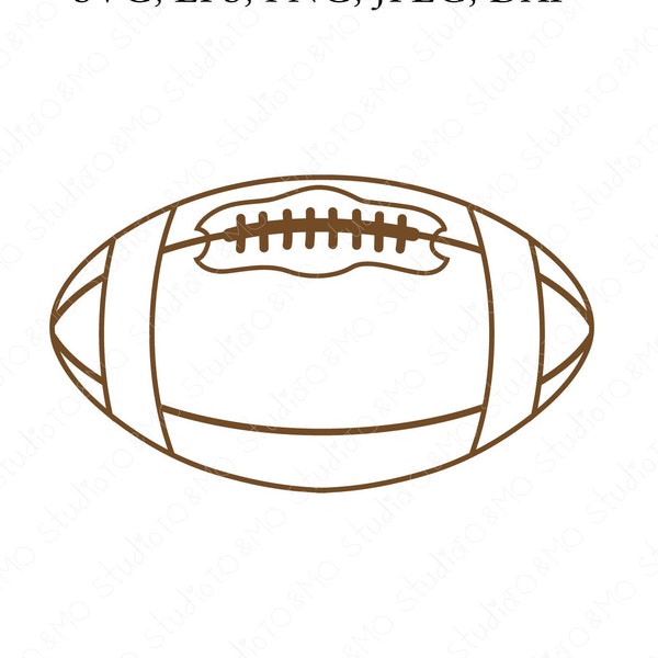 Football Clipart - Etsy