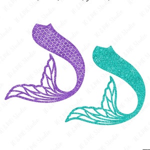 Mermaid SVG Mermaid Tail Svg Cute Mermaid Svg Mermaid - Etsy