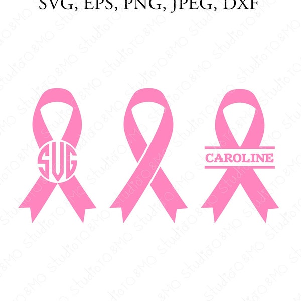 Ribbon Monogram - Etsy