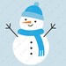 Snowman Svg, Christmas Snowman Svg, Christmas Clip Art, Snowboy SVG ...