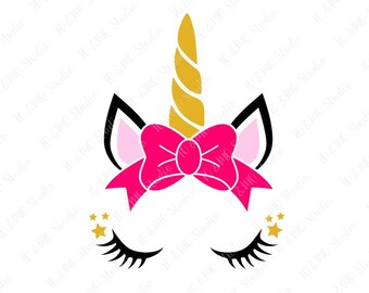 Unicornio SVG, Unicornio, Unicornio Clip Art, Cabeza de unicornio Svg ...