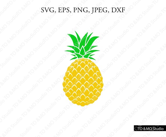 Pineapple SVG Pineapple Clipart Pineapple Print SVG SVG | Etsy