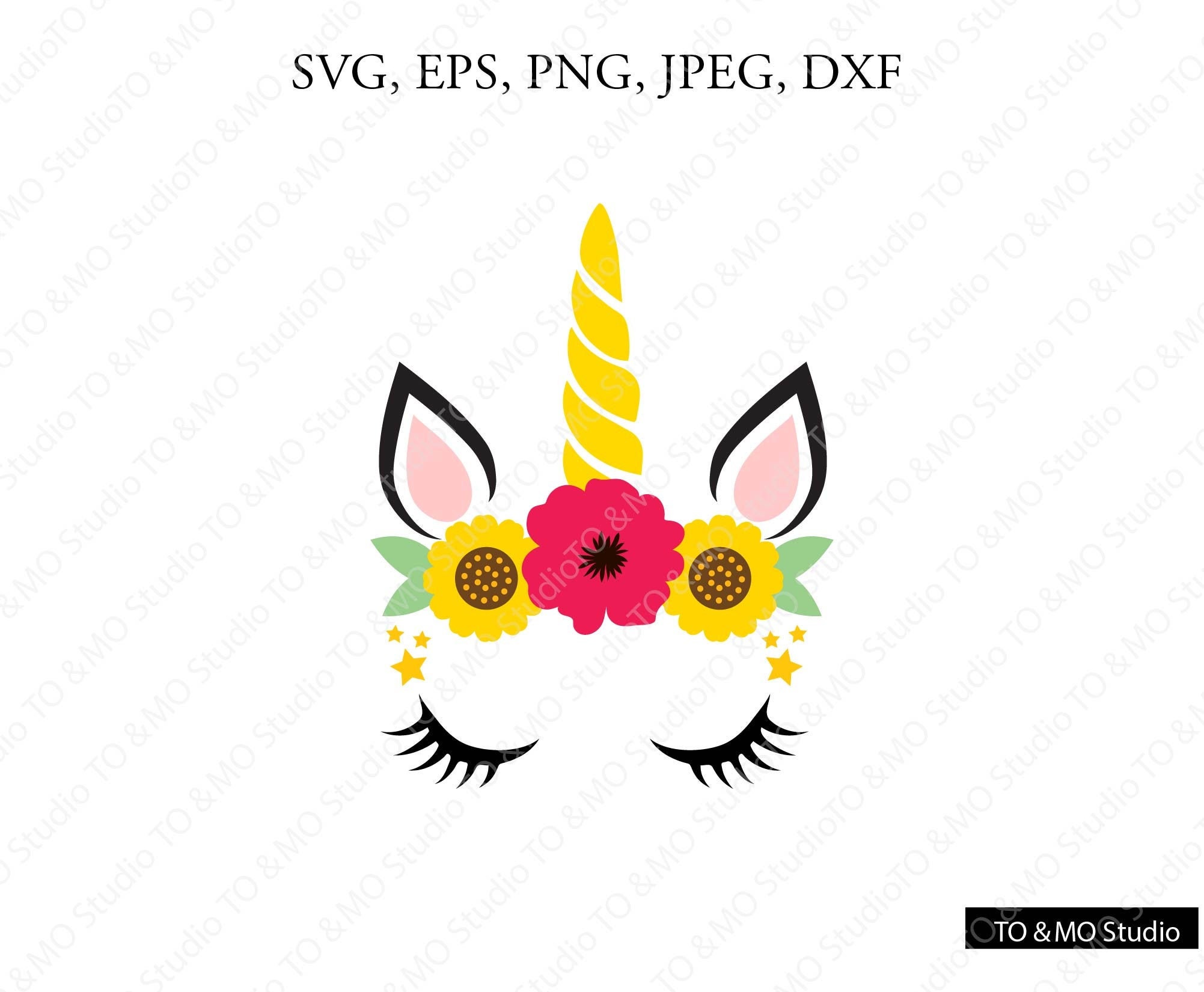 Unicornio SVG Unicornio cabeza Svg Unicornio Clip Art - Etsy México