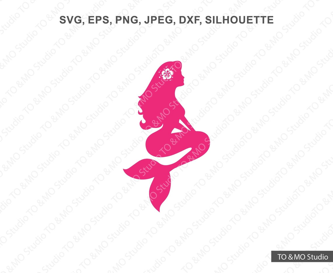 Mermaid SVG Mermaid Tail Svg Cute Mermaid Svg Mermaid - Etsy