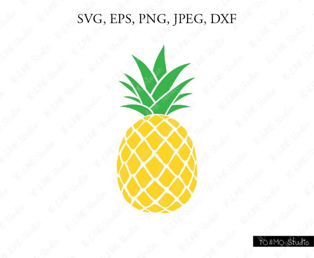 Pineapple SVG, Pineapple Clipart, Pineapple Print SVG, SVG Files ...