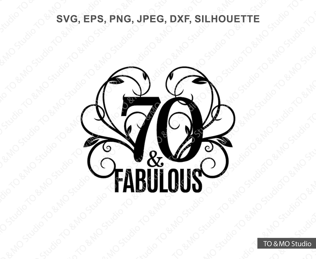 Seventy Birthday SVG, 70th Birthday Svg, 70th Birthday, Birthday Svg ...