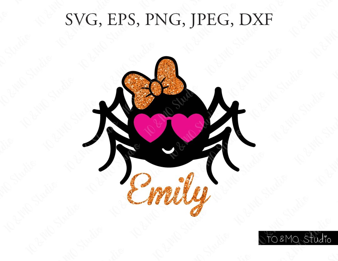 Spider Halloween SVG, Spider Monogram Svg, Spider Svg, Halloween Svg ...