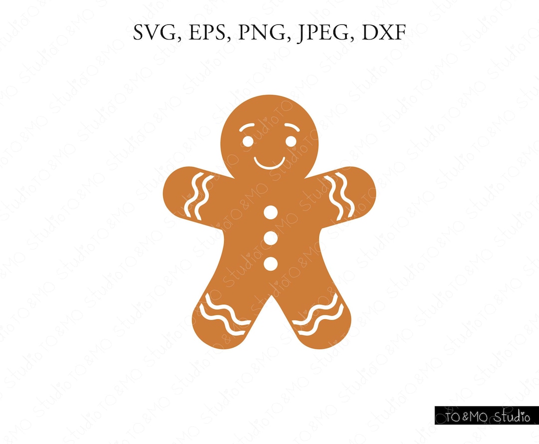 Christmas Gingerbread Svg, Christmas Svg, Gingerbread Man Svg ...