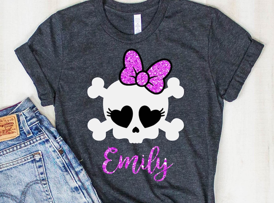 Skull Halloween SVG, Skull Monogram Svg, Skull Svg, Halloween Svg, Cute ...